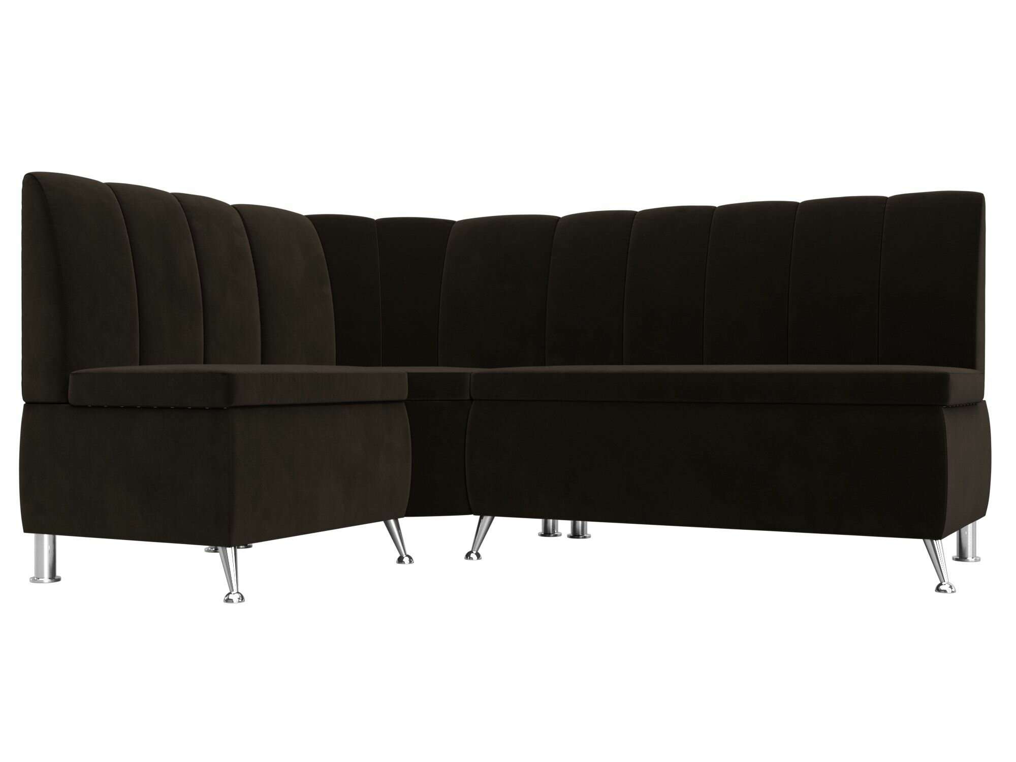 Диван кухонный угловой Кантри левый угол, микровельвет, Хит Диванов