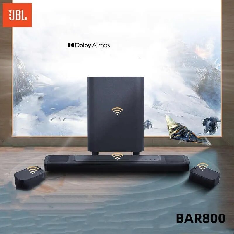 BAR800 Беспроводная акустическая система для домашнего кинотеатра Dolby Atmos, AB