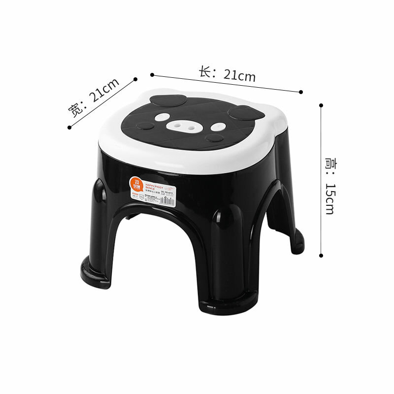 Пластиковые скамейки, дети, мультяшные поросята, детские стулья