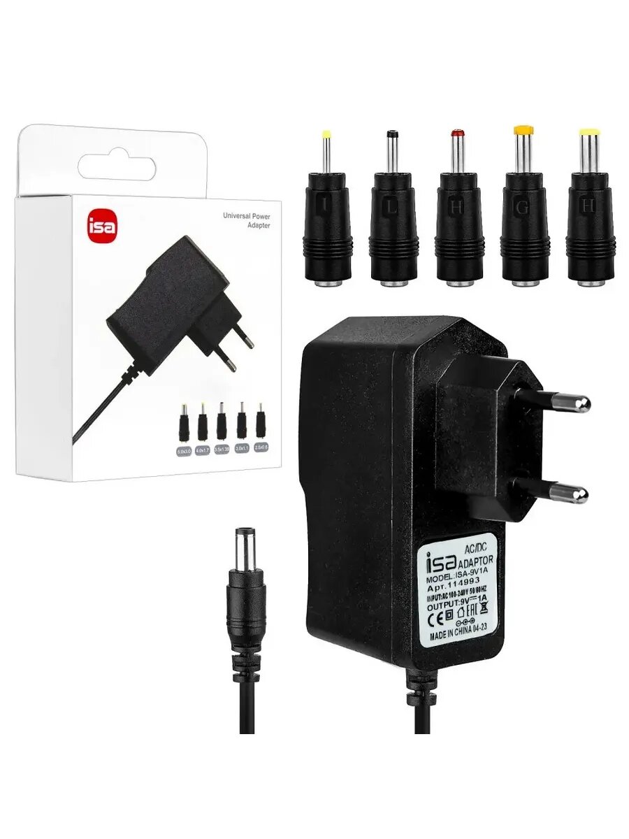 Надежный блок питания 9V 1A для ваших устройств