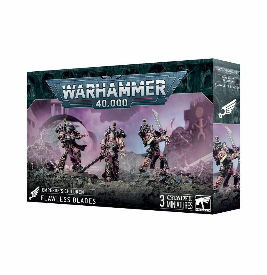 Фигурка для моделирования Warhammer 40000 Fulgrim - Flawless Blades