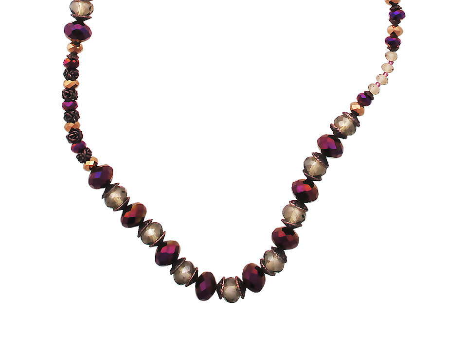 Колье, кристалл