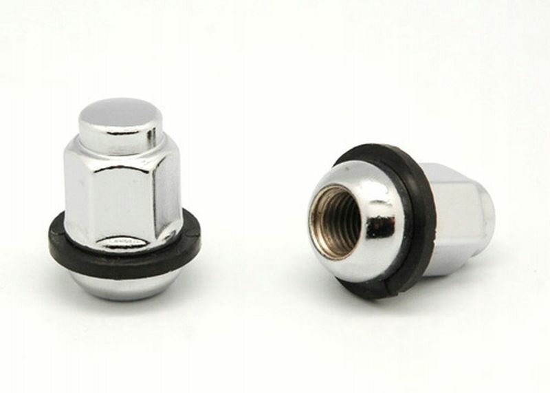 1 шт. Гайка колёсная для Honda, Acura, М12х1.5, полусфера, высота 35 мм, с пластиковым кольцом, аналог 90304-SA0-981