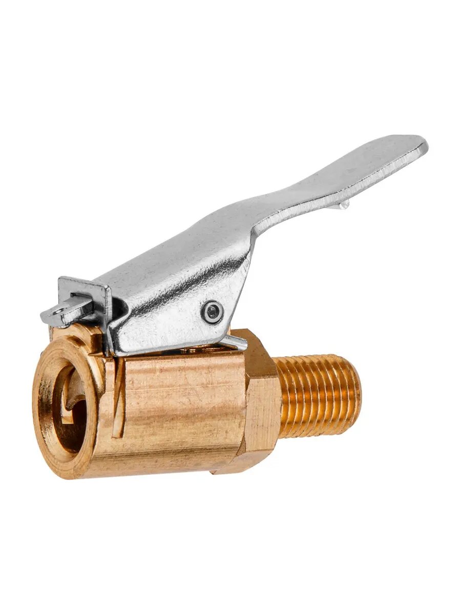 Фитинг пневматический резьба 8 мм для подкачки шин латунь ECO (EC3923-1)