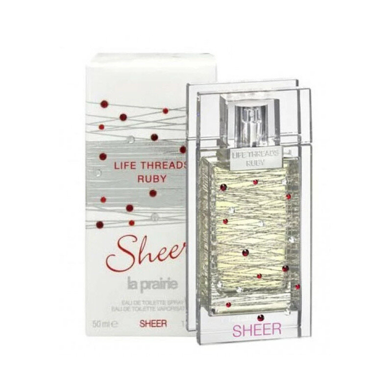 Туалетная вода La Prairie Life Threads Sheer Ruby 50 мл / Ла Прери Лайф Тредс Шир Руби / для женщин