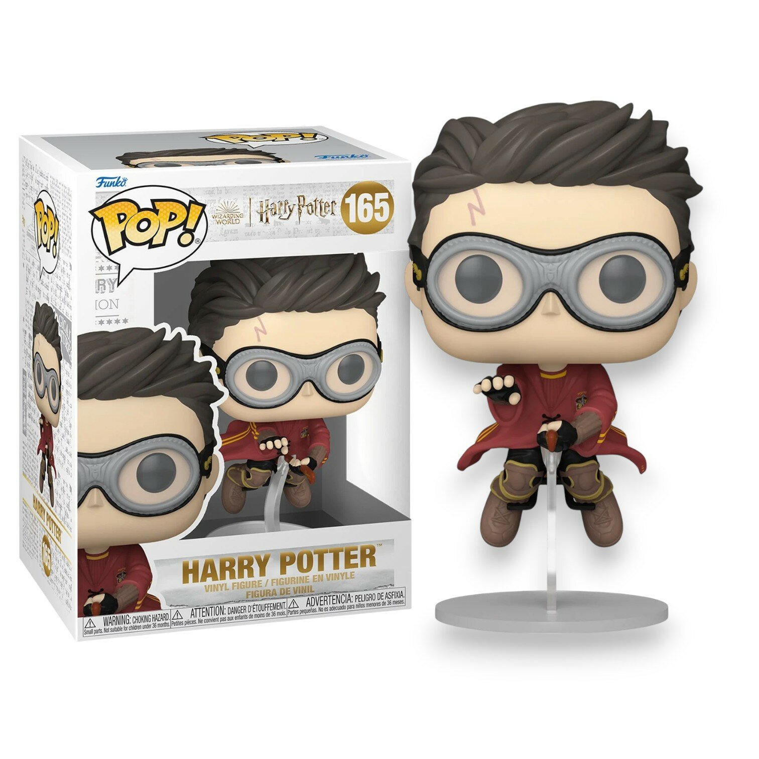 Фигурка Funko Pop! коллекционная Гарри Поттер на метле «Квиддич» 165 (Фигурка Фанко Поп)