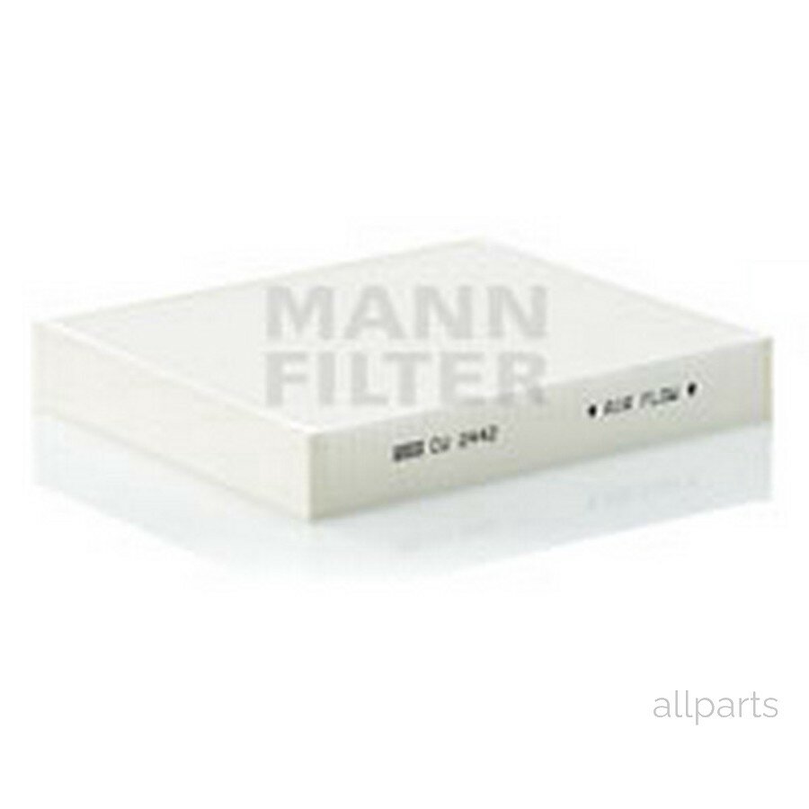 MANN-FILTER CU2442 фильтр салонный CHEVROLET AVEO II 11-, CRUZE 09-, MALIBU 12-, OPEL ASTRA J 09-