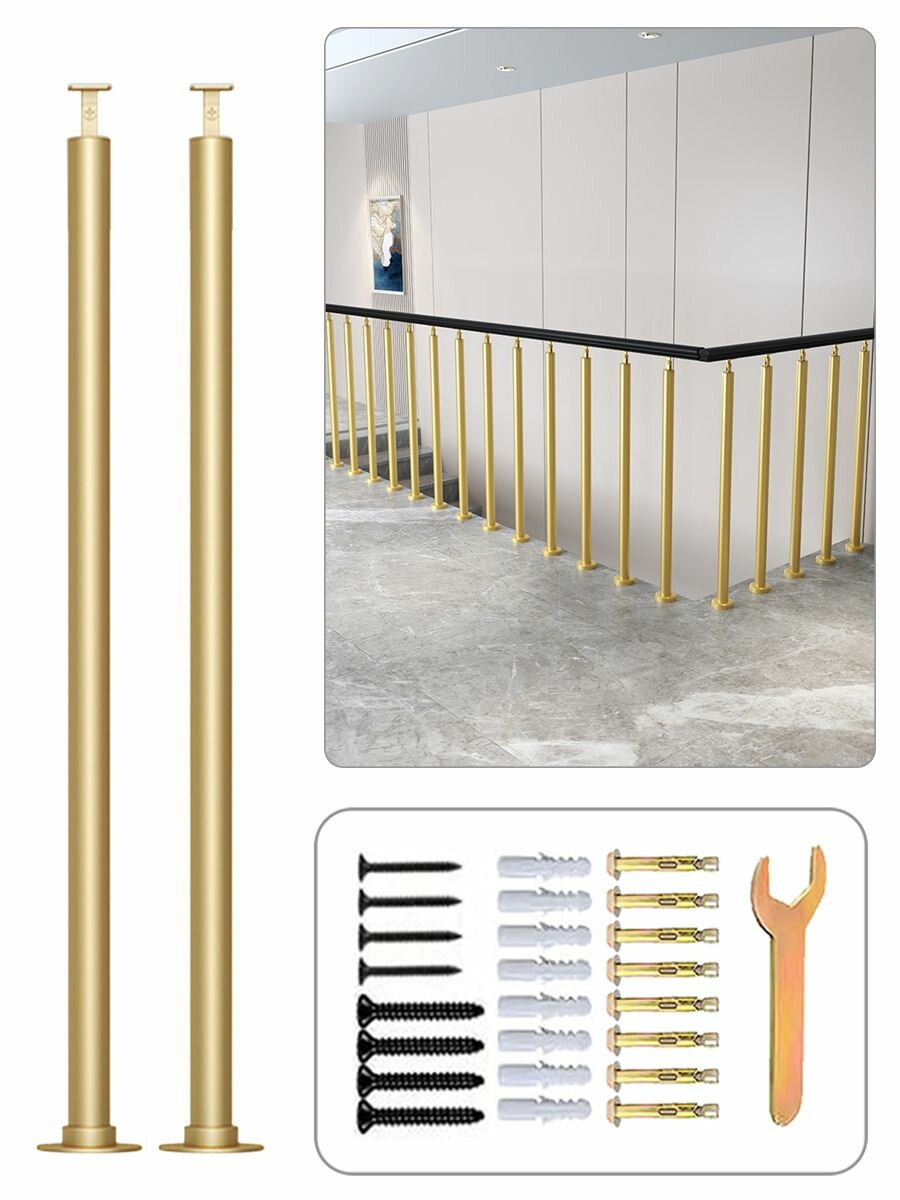 Металлические стойки для лестничных перил с регулируемым углом 270 балясины для террасы, балкона, крыльца и уличных ограждений