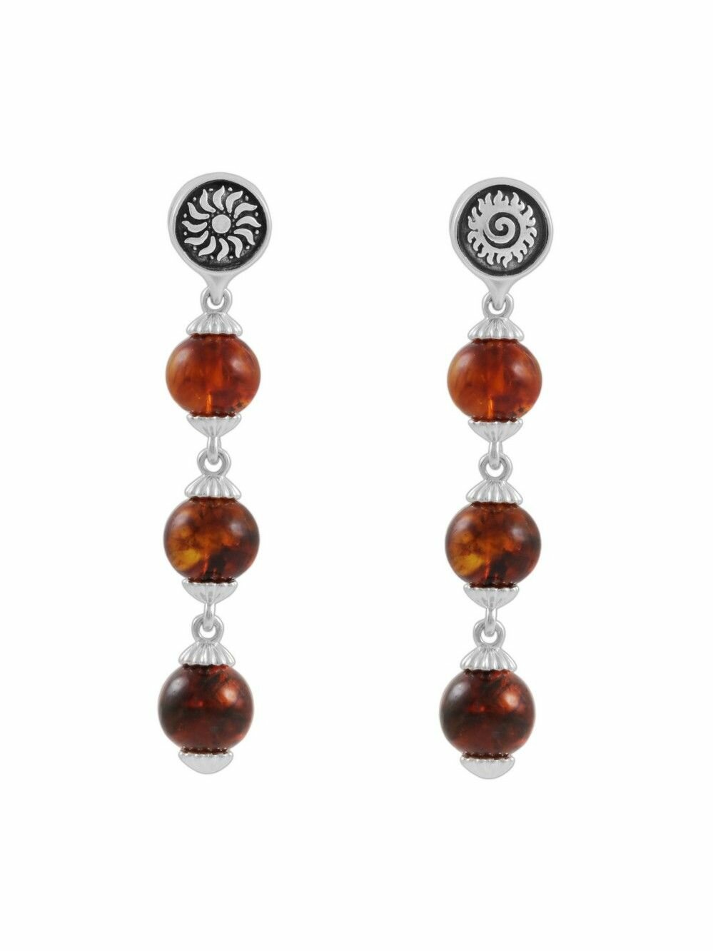 Подвеска, серебро, 925 проба, чернение, фианит