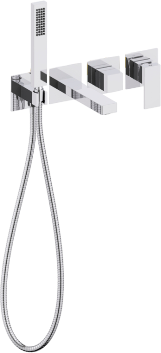 Встраиваемый смеситель для душа и ванны Timo Selene 2014/00YSM С внутренней частью, хром