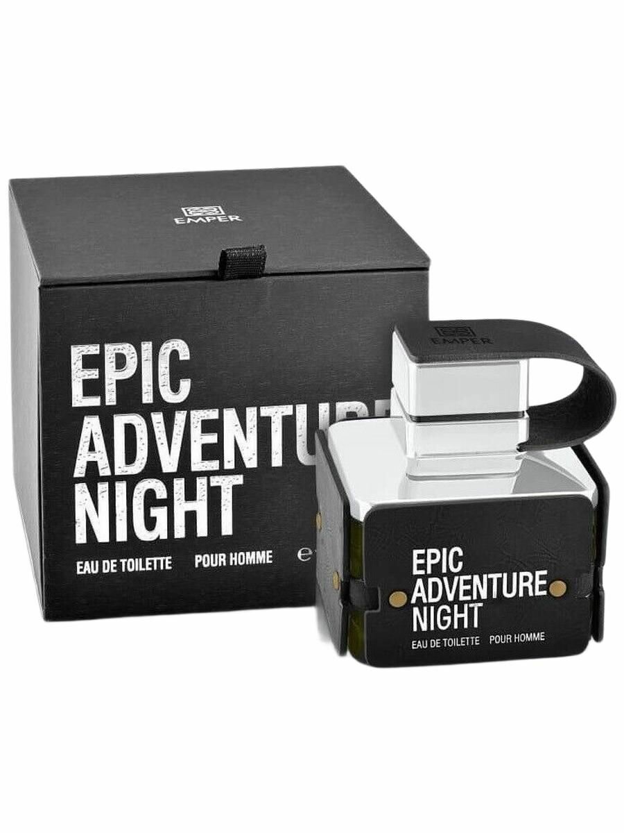 Туалетная вода Emper Epic Adventure Night, духи мужские / Эдвенчэ Найт, 100 мл.