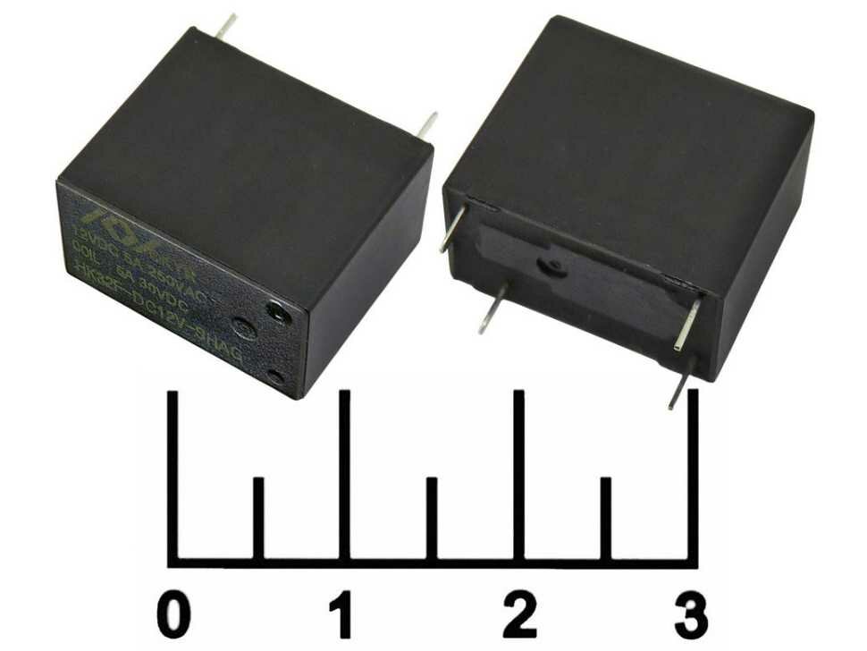 Реле =12V 5A/250V HK32F-DC12V-SHAG