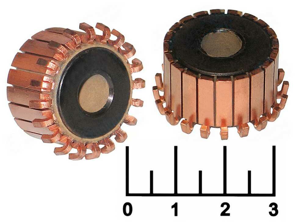 Коллектор электродвигателя 20/8*24.2*15.5мм AMKSS0018/TT73105