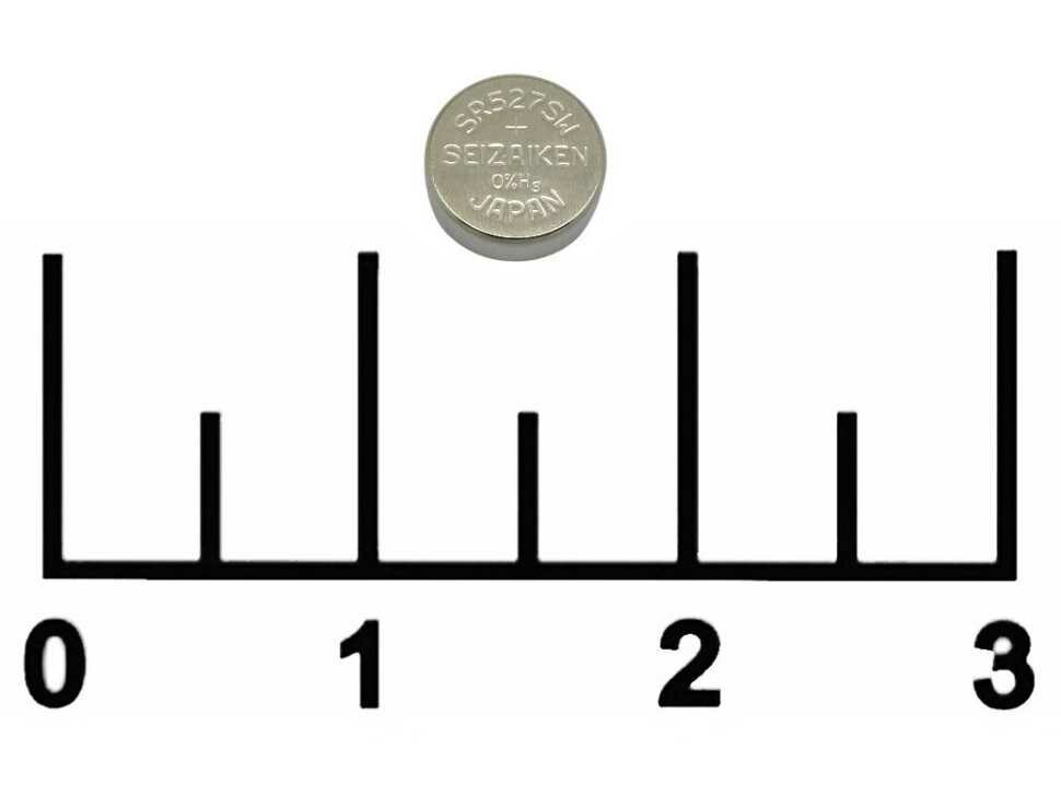 Батарейка SR527SW 1.55V Seizaiken 319