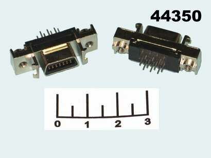 Разъем 14pin гнездо в панель (SCSI-14-180)
