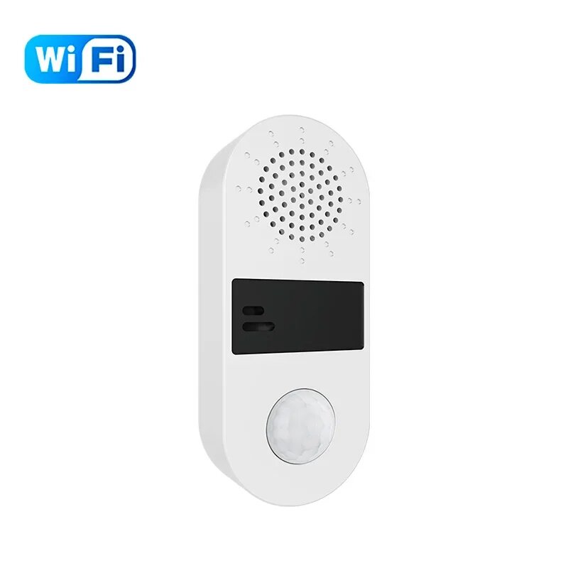Tuya WIFI Smart PIR датчик движения детектор 130 дБ звуковой датчик света приложение Smart Life беспроводная система домашней автоматизации через Alexa