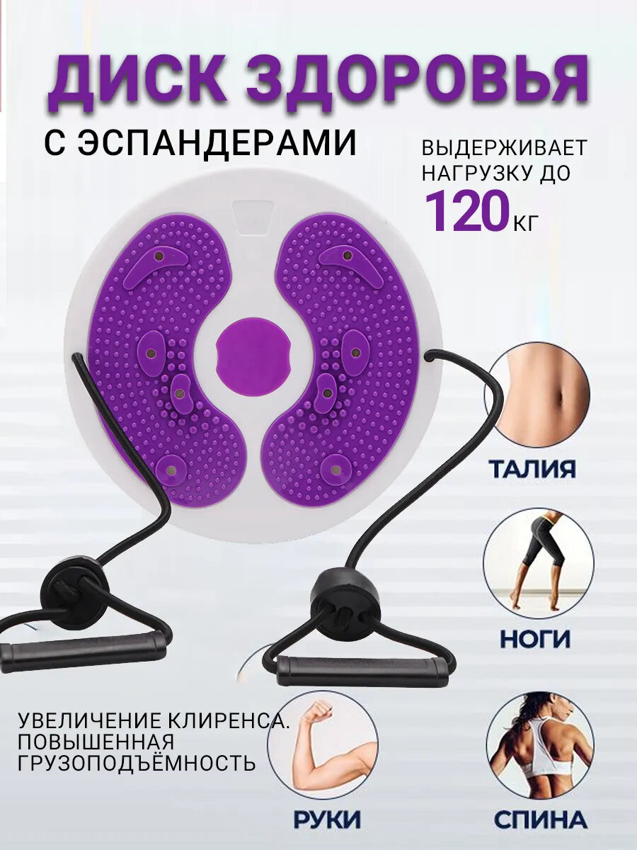 Диск здоровья с эспандерами