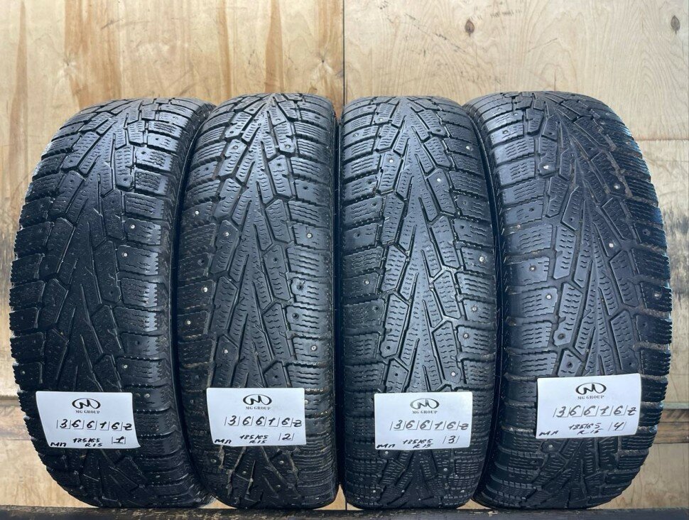 185/65/15 CORDIANT SNOW CROSS Зимние шипованные бу (36616z)