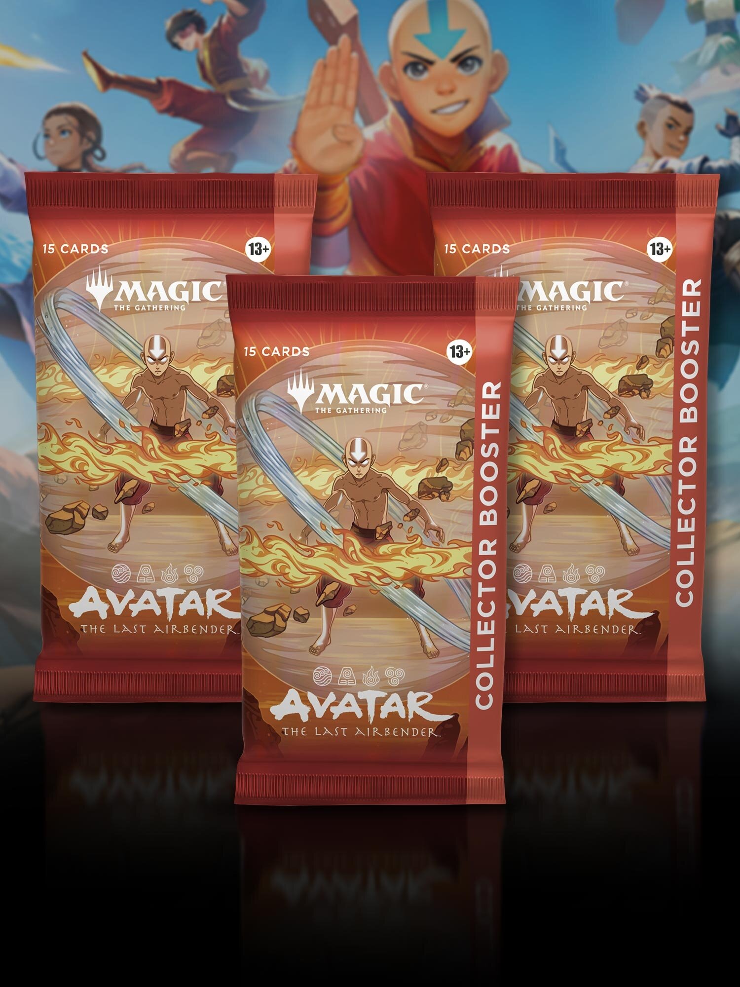 MtG: Avatar: the Last Airbender - набор из 3 Коллекционных бустеров