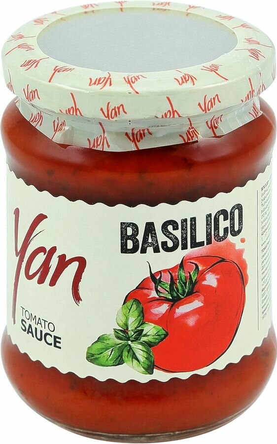 Соус томатный YAN Basilico, 260г x 5 упаковок