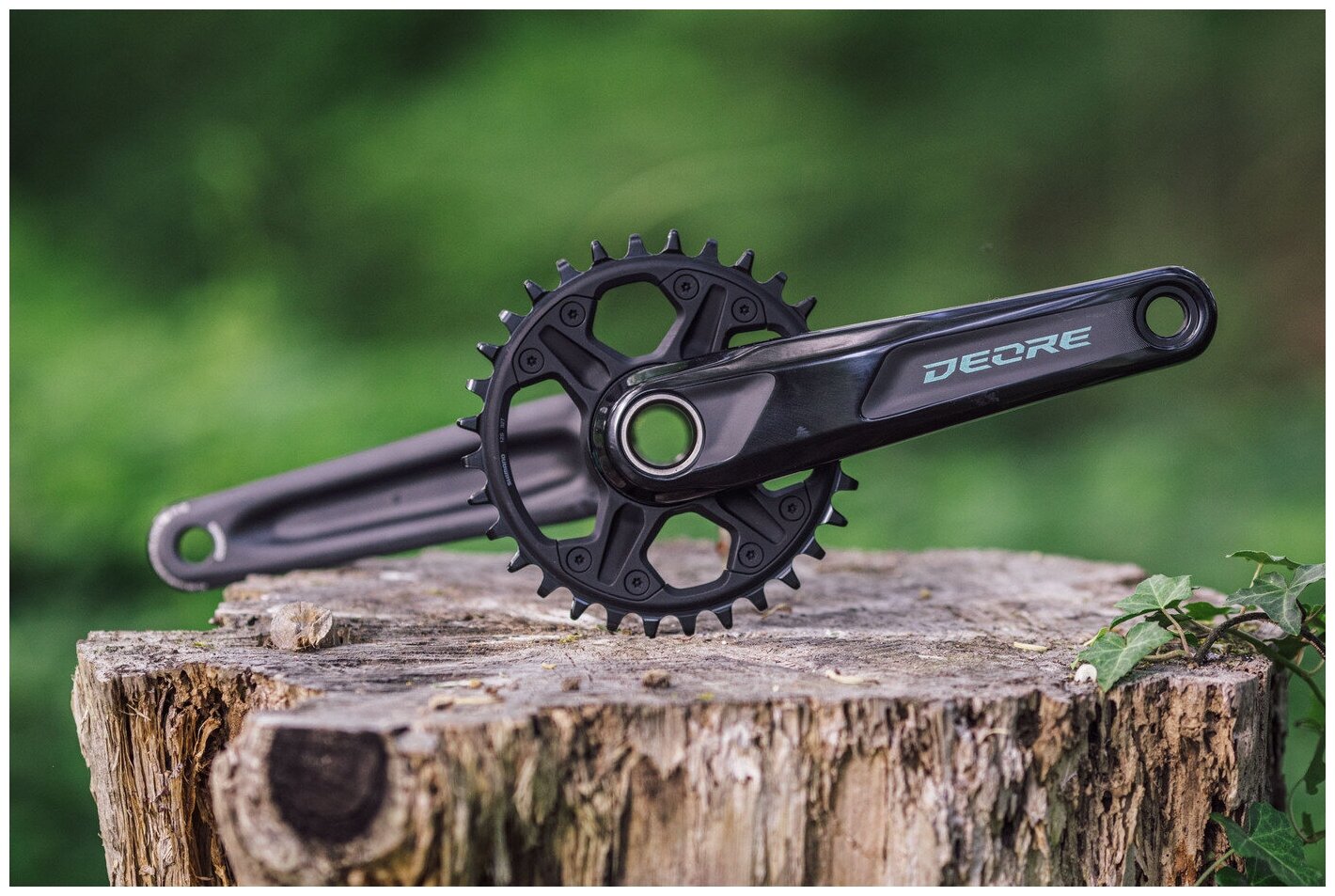 Система Shimano Deore M6100-1, 1x12 ск, 175 мм, интегрированный вал, 32T, без каретки