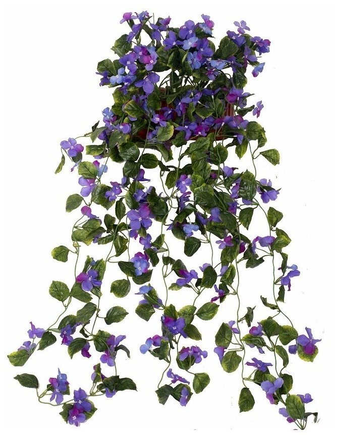 Искусственные цветы Фиалки в вазоне от бренда Holodilova