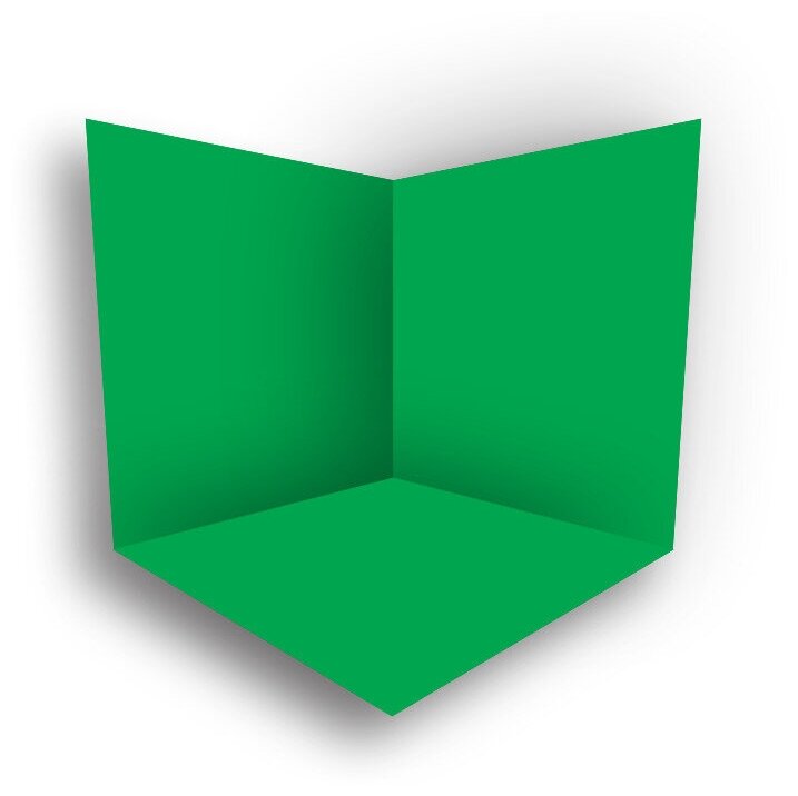 Фотофон для предметной съемки из пластика 4мм безбликовый 63*59 см - хромакей