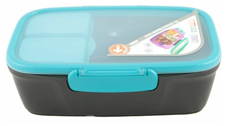 Ланч-бокс PREMIUM GO XL с разделителем 2.7л