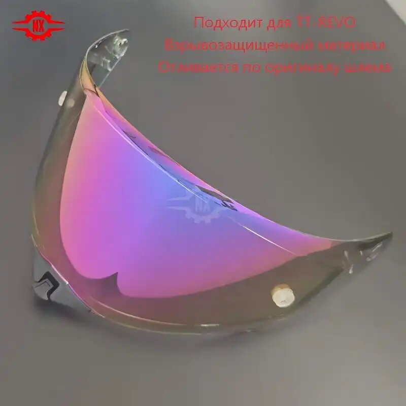 Фотохромный визор для нового шлема KYT TT REVO, антизапотевающая пленка, универсальный для дня и ночи, защита от УФ-излучения, модель TTR