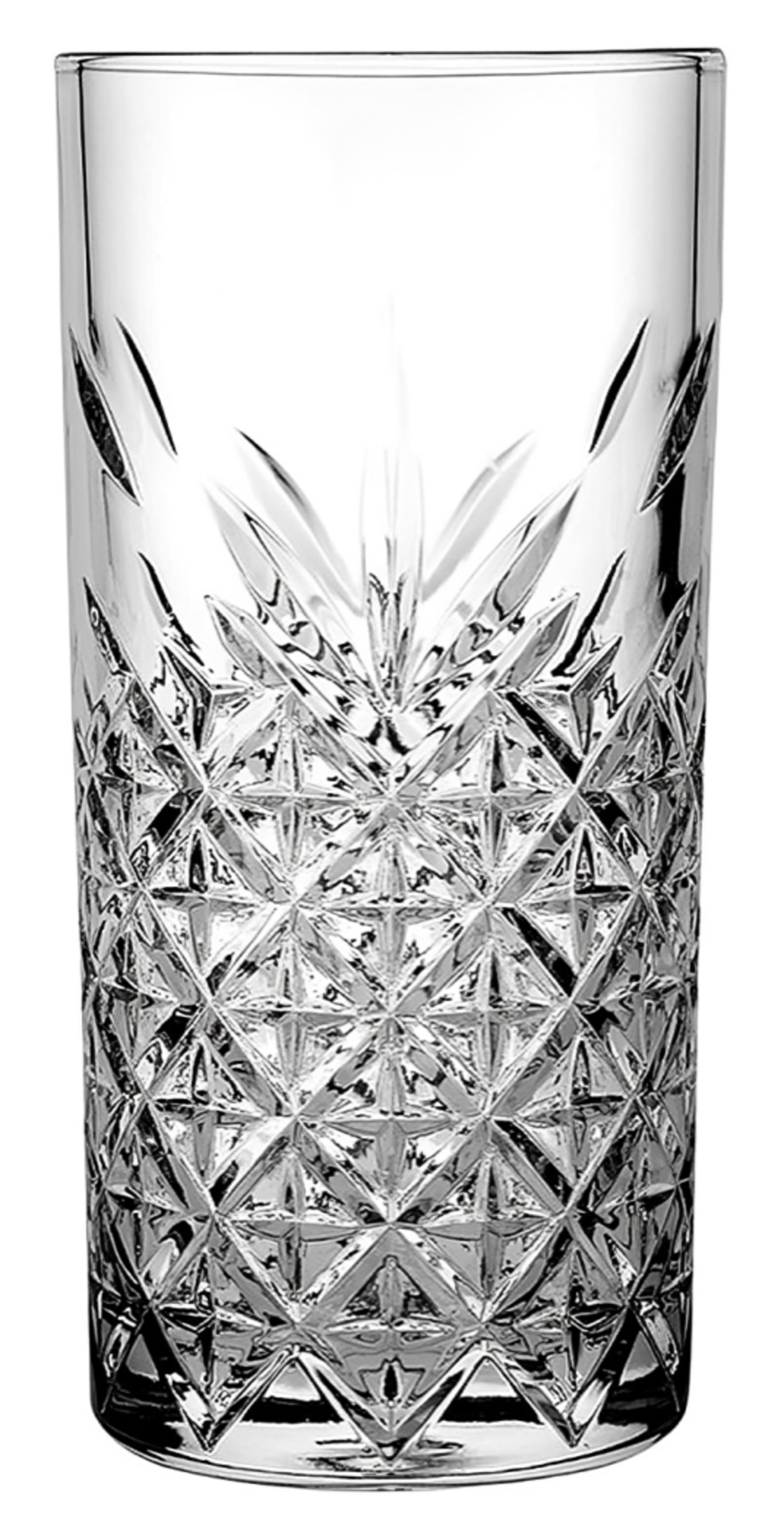 Набор стаканов Pasabahce "Timeless", 295мл, 12шт, прозрачные, для воды и коктейлей, стекло