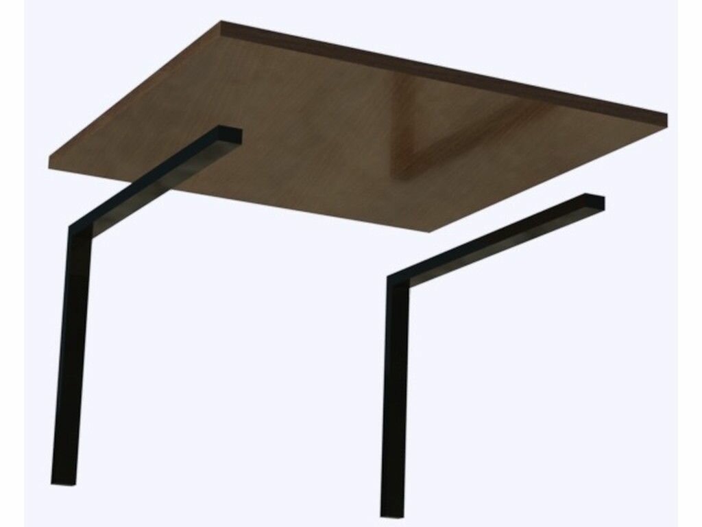 "KREPPELINO- 2B" кронштейн для крепления стола к стене, вылет 0,7м, без столешни, цена за 1 уголок