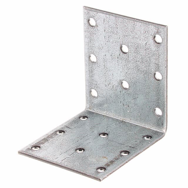 Уголок соединительный 60x60x50x2 мм металл, угловой профиль для рамы и каркасов