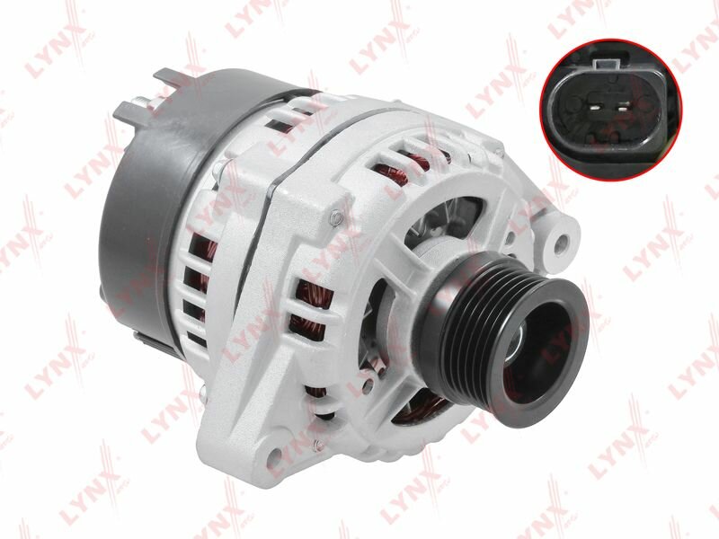 LYNXauto Генератор (90 A, 6PK) LADA Kalina I 1.4-1.6 04> (90A)