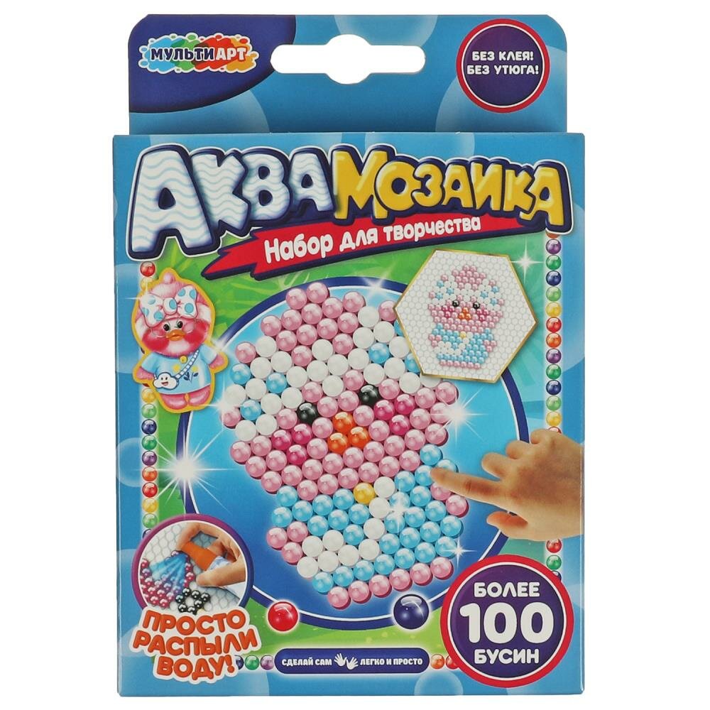 Аквамозаика 100 бусин MultiArt AB-100LALA
