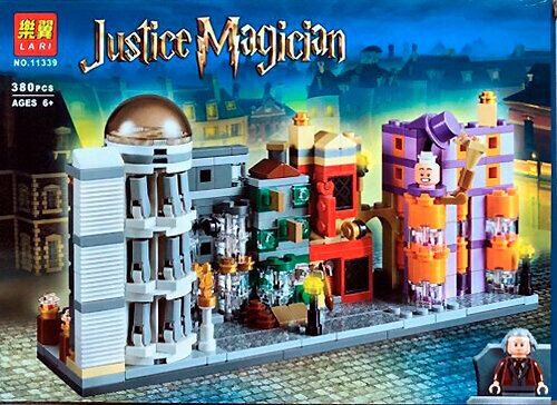 Конструктор Lari Justice Magician "Косой переулок" 11339, 380 деталей