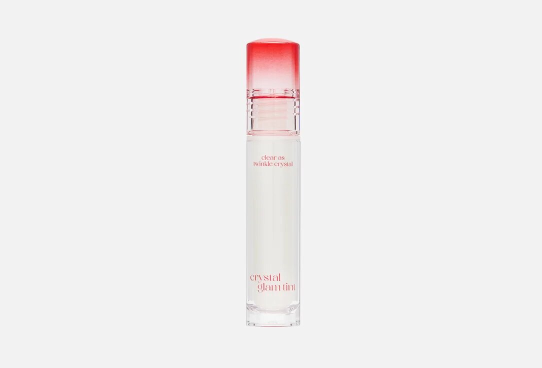 Тинт для губ "Clio Crystal", тон 012 Fiery Rose, корейский, 3.4 г