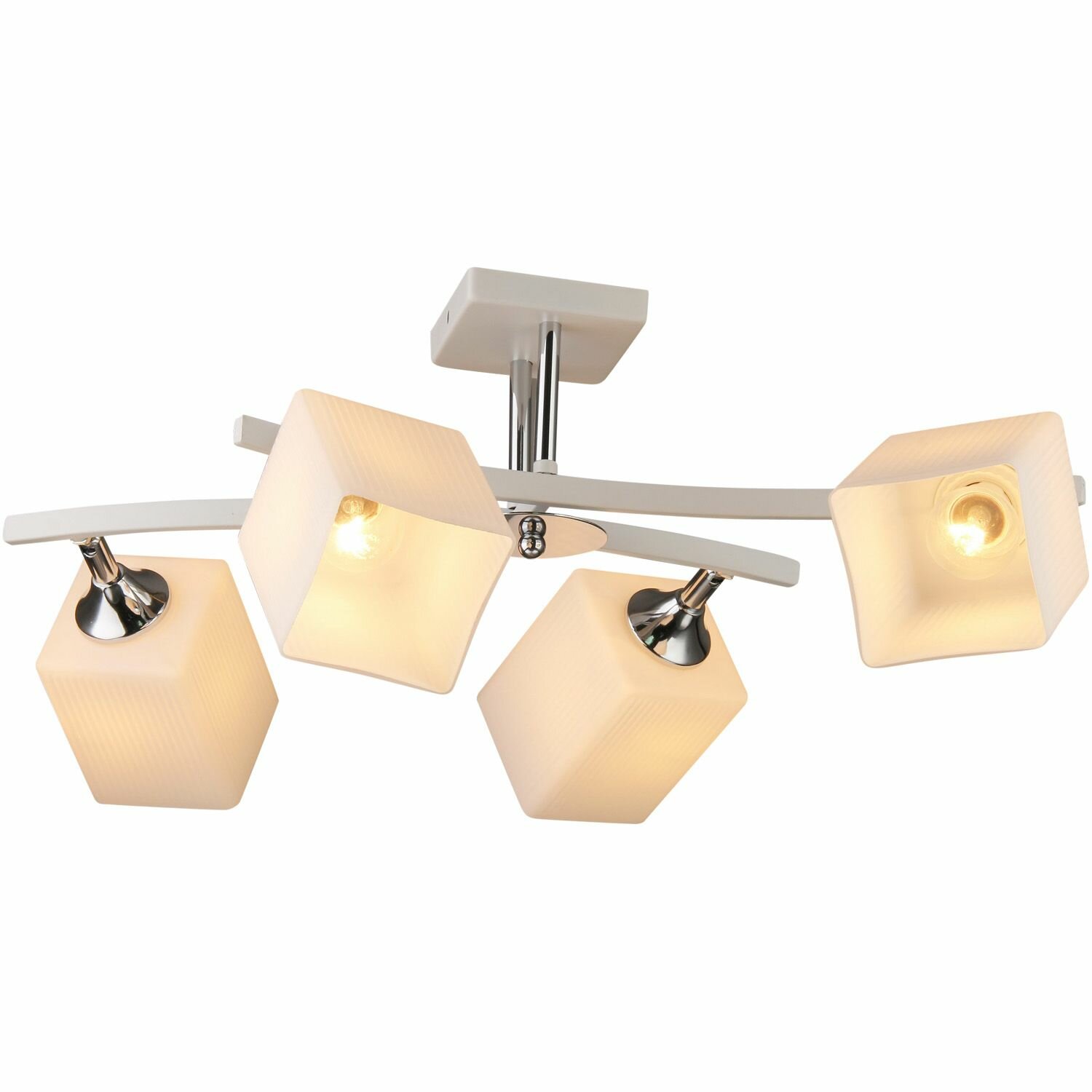 Люстра потолочная, Цвет - Белый, CC20984/4, E27