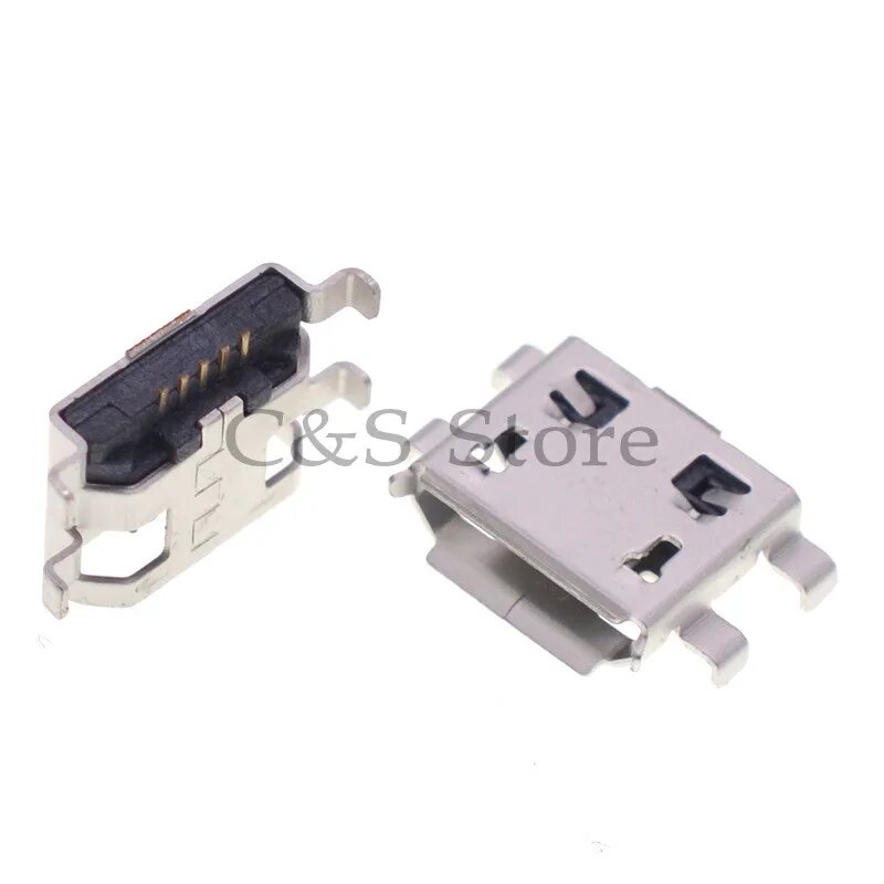 Micro USB разъемы 5-контактные 10 шт B