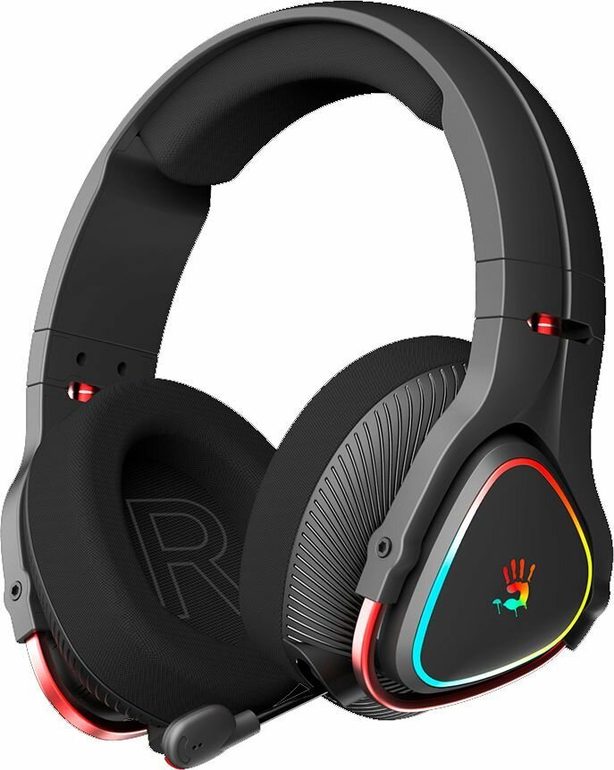 Наушники A4Tech Bloody MR720 черный мониторные BT/Radio оголовье (MR720 BLACK)