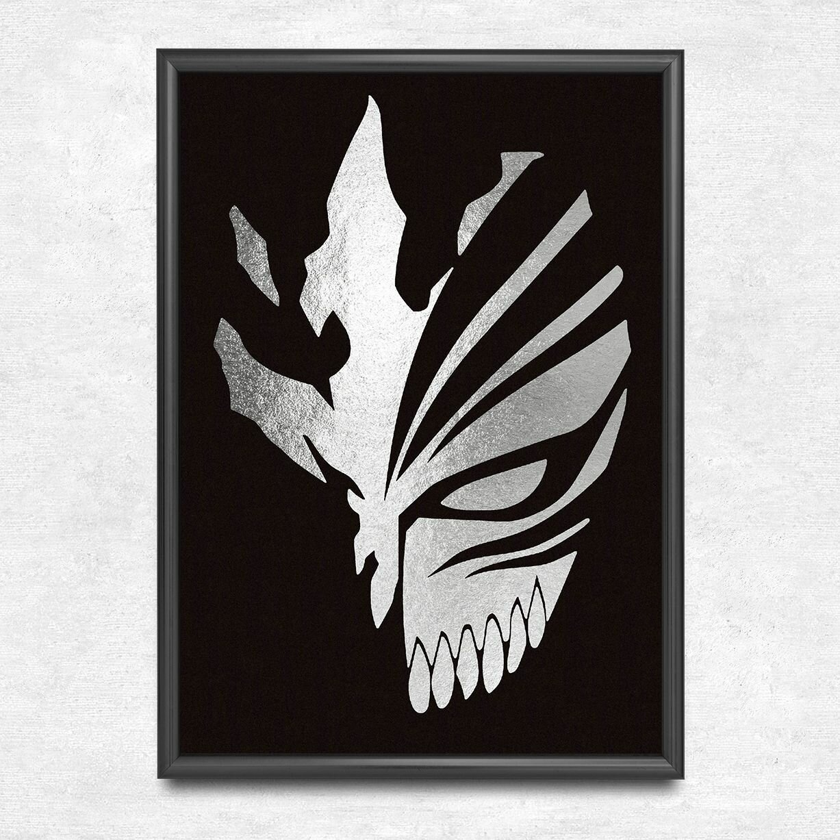 Постер аниме Bleach. Маска пустого. Плакат Блич