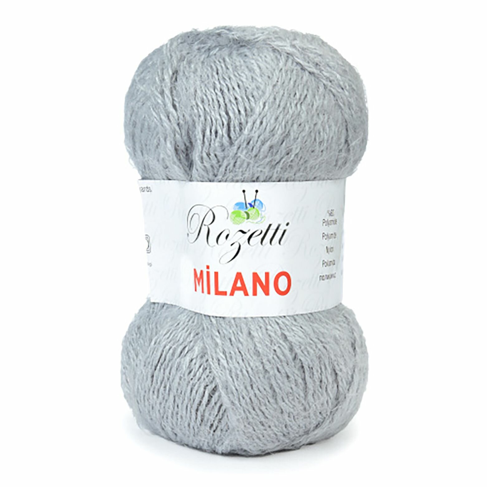 1 Моток, Rozetti MILANO, 60% Полиамид, 40% Акрил / 100 гр. - 245 м, Цвет-361-10