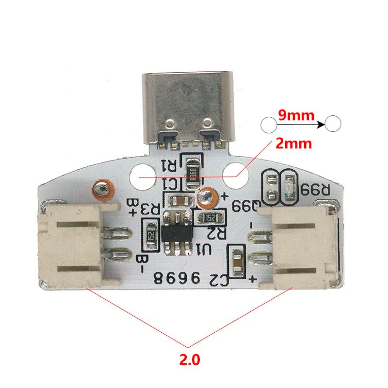 Модуль зарядки литиевой батареи HNV Type-C 3,7В