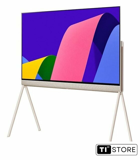 Телевизор LG LX1 Objet Collection Pose 42LX1Q6LA 2022, 42", 4K UHD OLED, Smart TV, webOS 24, Wi-Fi, Bluetooth, AirPlay