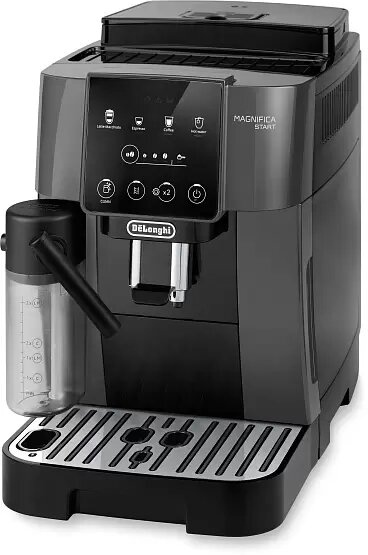 Кофемашина DeLonghi Magnifica Start ECAM223.61. GB, черно-серая, сенсорное управление