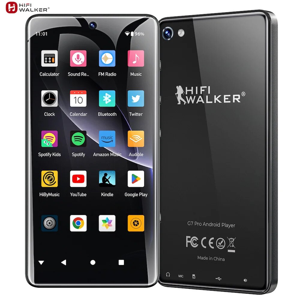 HIFI WALKER G7 Pro MP3-плеер 32ГБ+128ГБ