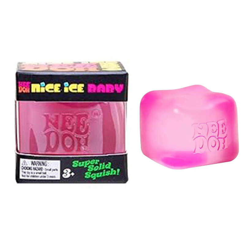 Сенсорная игрушка Schylling Needoh Nice Cube, антистрессовая кубиковая игрушка для снятия стресса