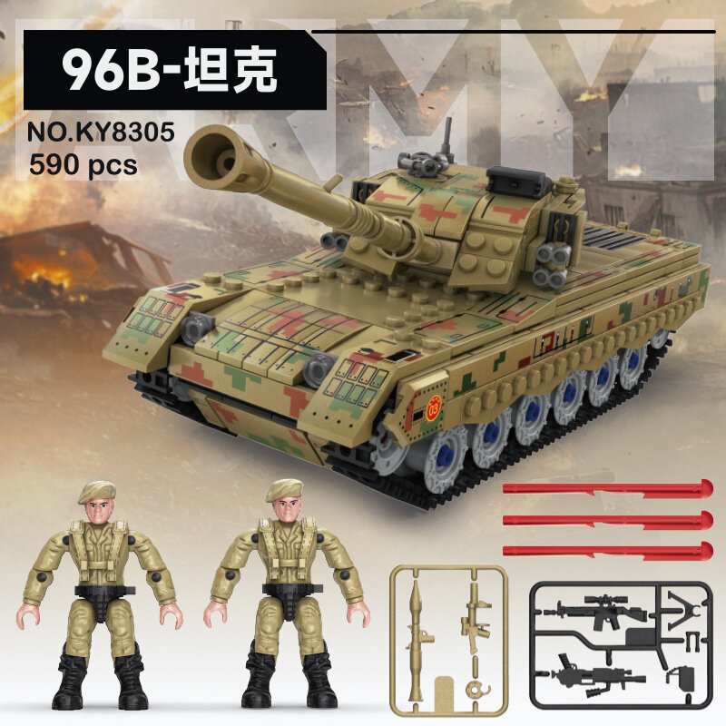 82074-77 Военный самолет J-35 Модель танка-истребителя Детская образовательная сборная игрушка-строительный блок для мужчин