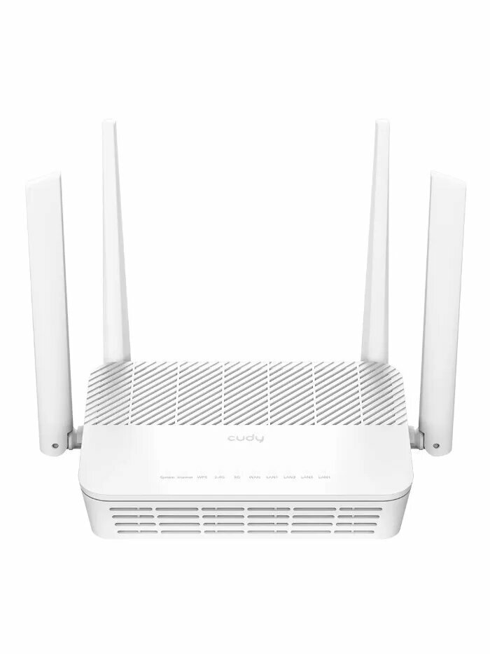 Cudy WR3000P 2,5-гигабитный роутер Wi-Fi 6 AX3000 с поддержкой PoE, 2,4/5 ГГц, до 2976 Мбит/с, 1х2,5Гбит/с, 4x1 Гбит/с