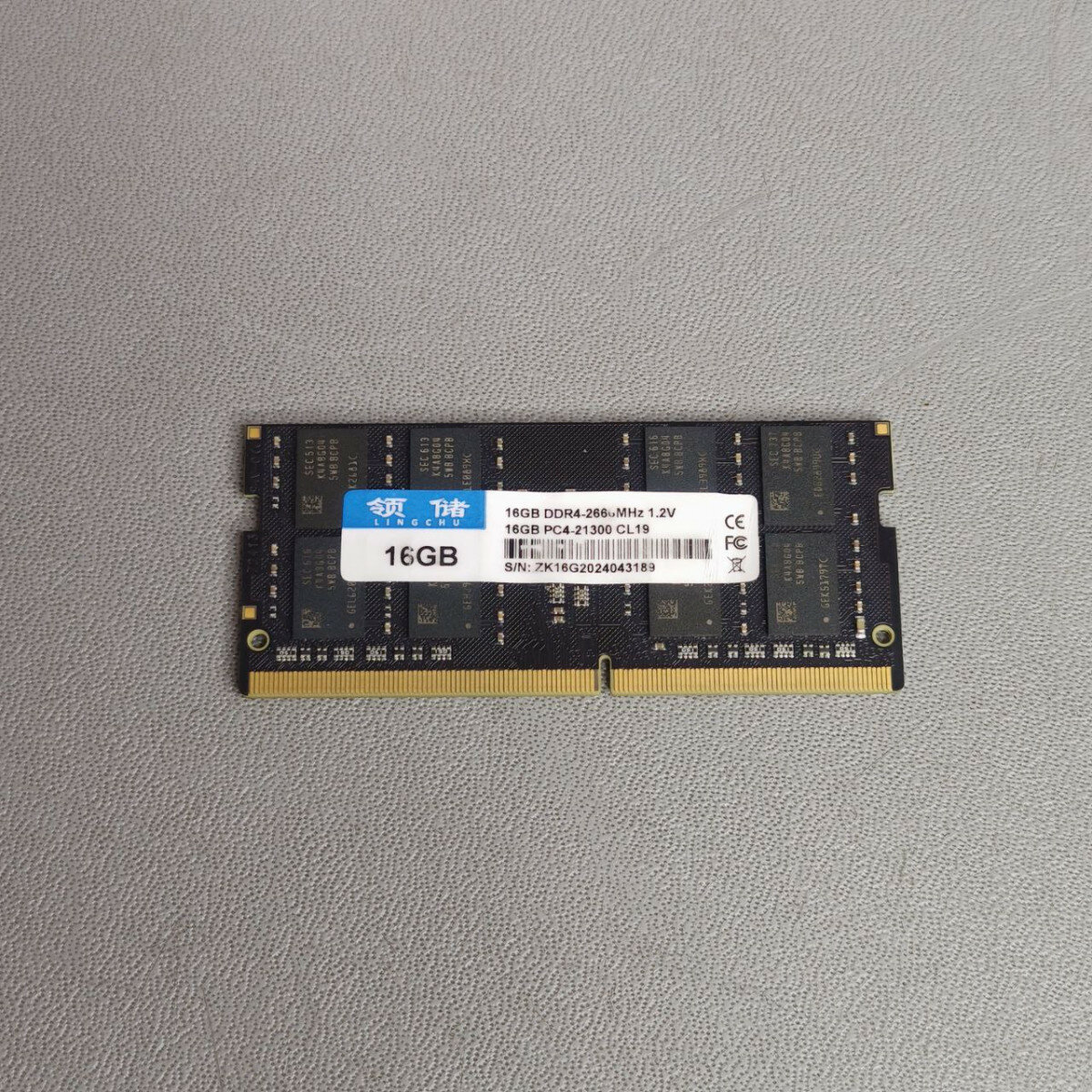 Оперативная память для ноутбука DDR4 SODIMM 16Gb 2666MHz PC4-21300 CL19 1.2V
