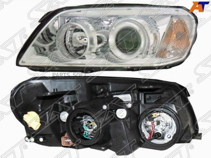 Фара Chevrolet Captiva 06-11 / Daewoo Winstorm 06-10 (Слева/ Галоген/ Ручная регулировка) SAT ST-235-1112L | цена за 1 шт